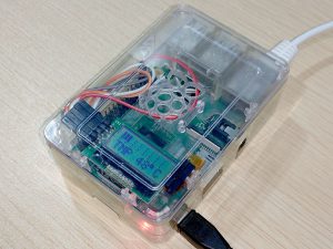 秋月 AQM0802 で 実用Raspberry Pi CPU用 LCD モニタ - ボクにもわかる電子工作のブログ